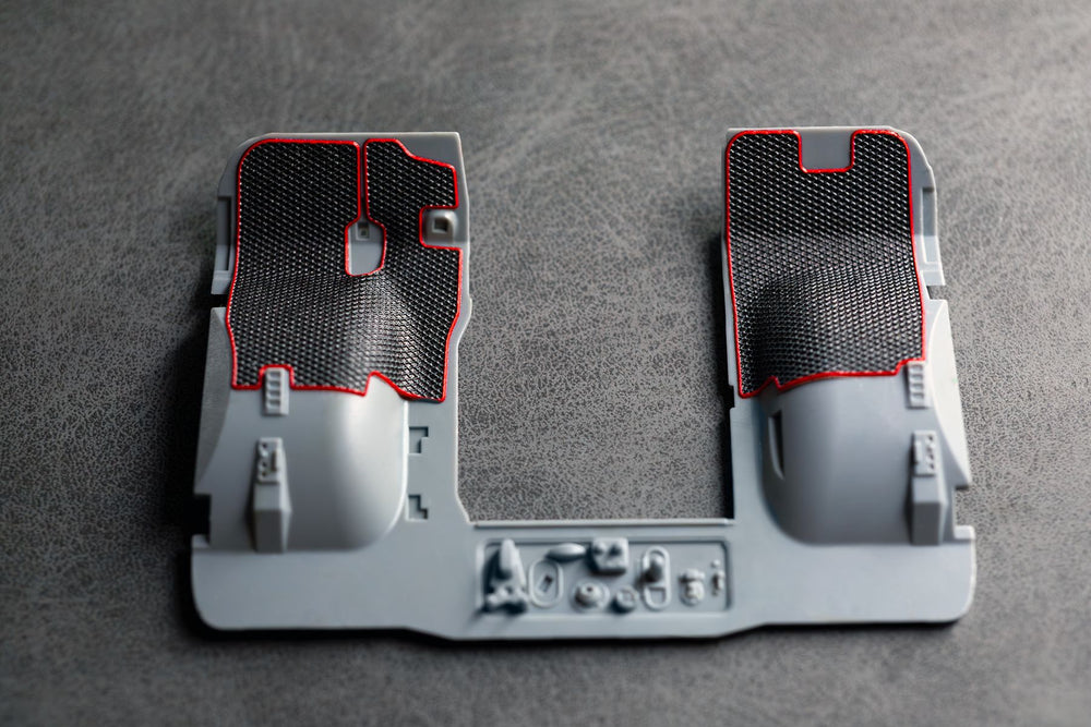 Embase GAZ-66 EVA Floor mats and splash guards for Zvezda 3707 1/35